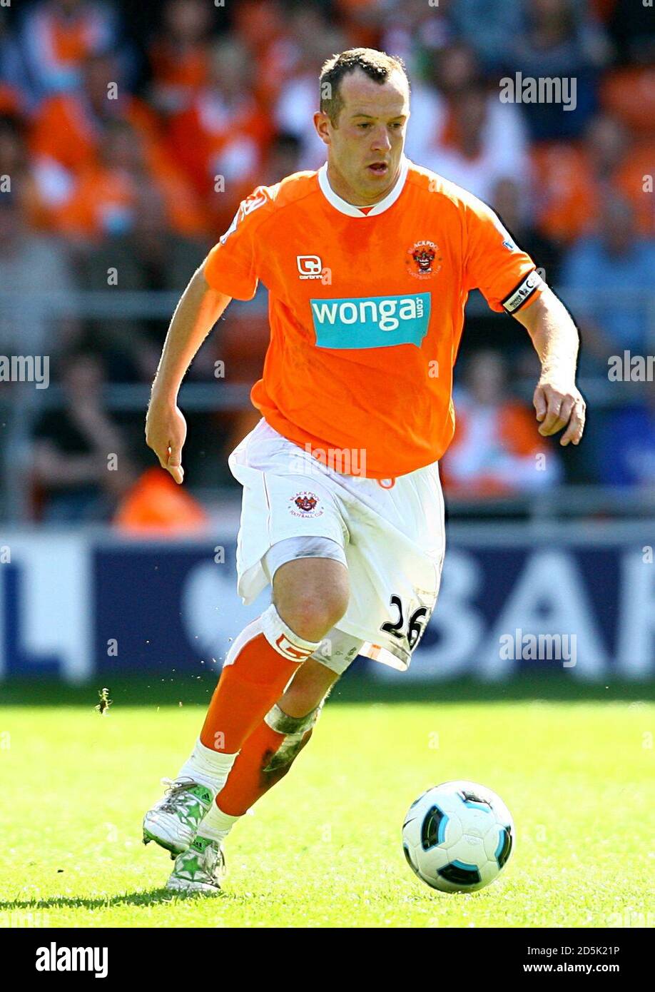 Charlie Adam, Blackpool Stock Photo - Alamy