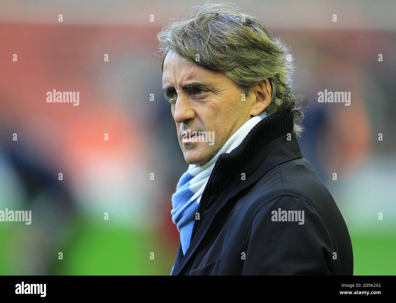 Roberto Mancini, Manchester City manager Stock Photo - Alamy