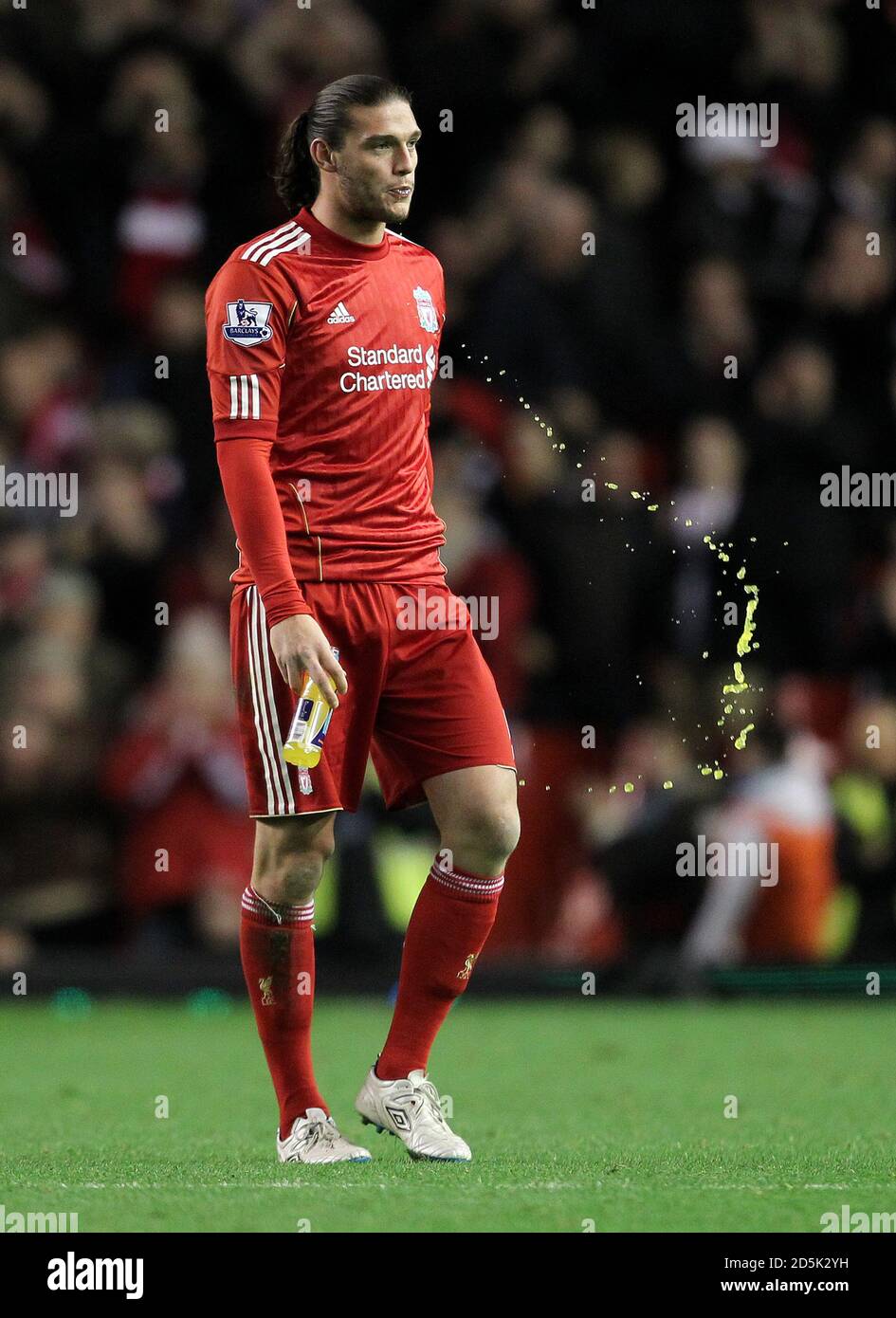 Liverpool's Andy Carroll Stock Photo - Alamy