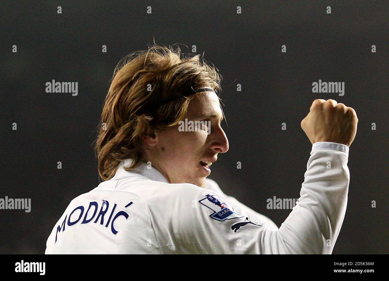 Tottenham Hotspur's Luka Modric celebrates scoring his sides' second ...