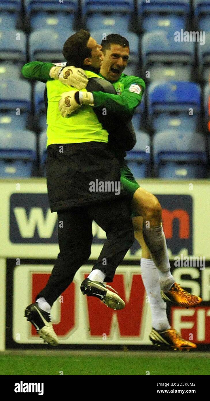 Bradford City's goalkeeper Matt Duke celebrates their victory Stock ...