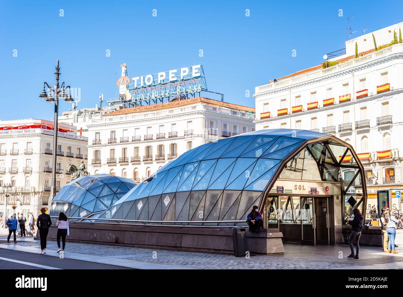 Plaza del sol metro station hi-res stock photography and images - Alamy