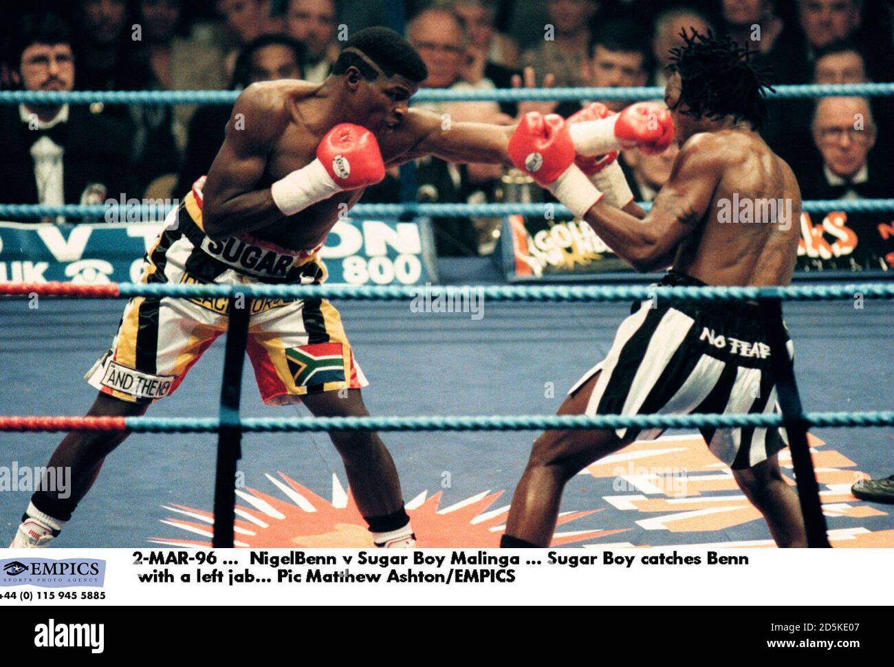 Nigel benn v sugar boy malinga hi-res stock photography and images - Alamy