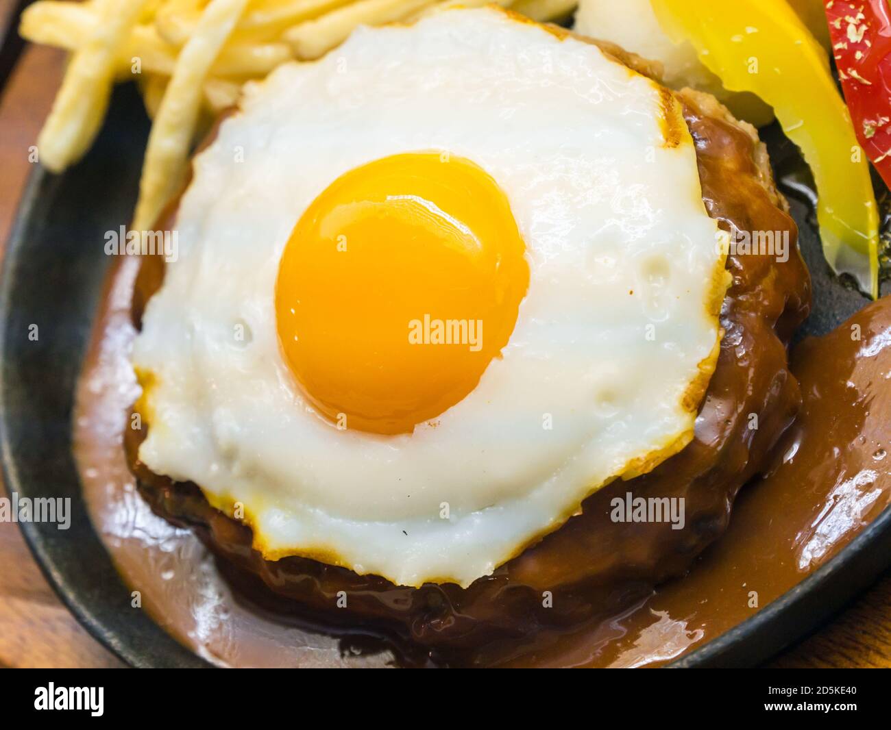 Omelette burger hi-res stock photography and images - Alamy