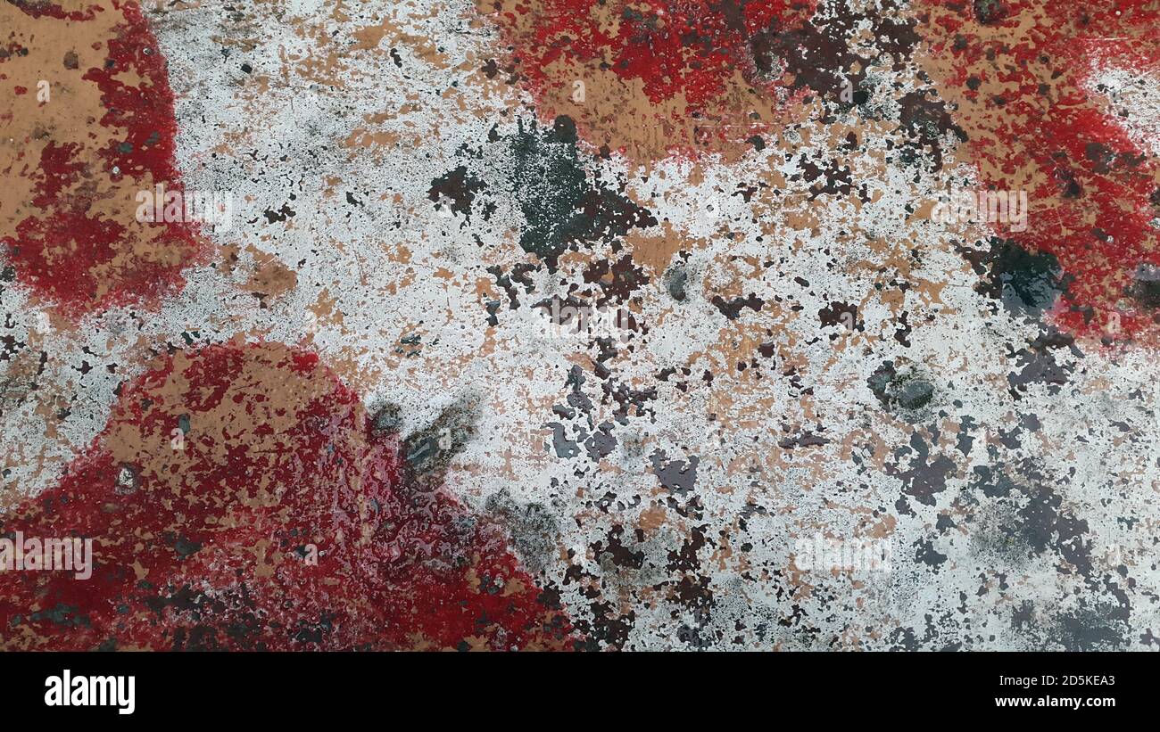 Vintage spotted background. Creative dirty surface with paint stains ...