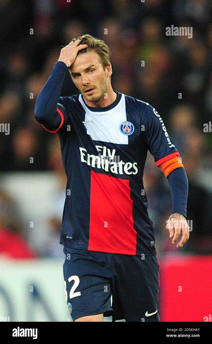 David Beckham, Paris Saint Germain Stock Photo - Alamy