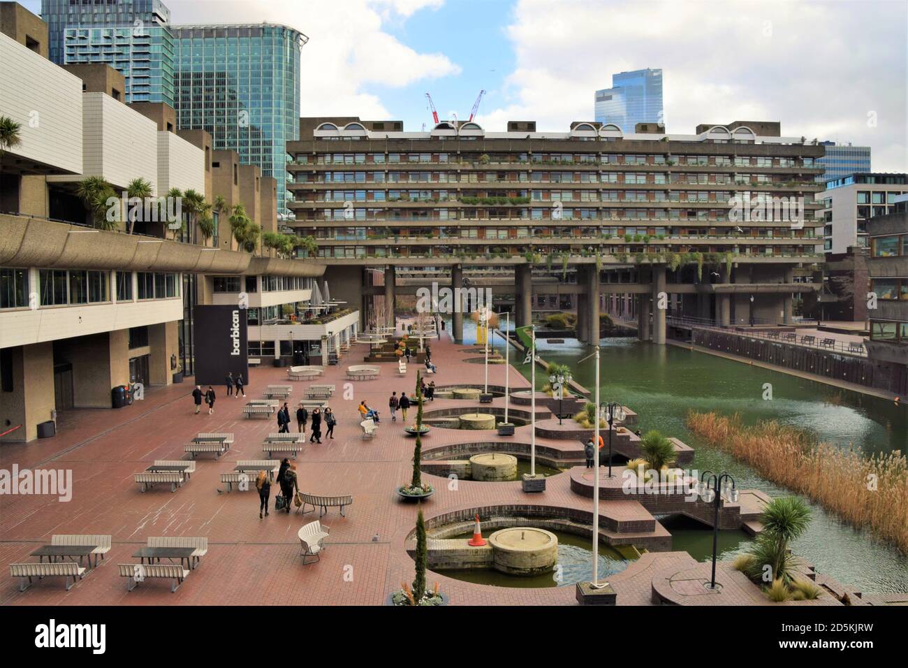 Barbican Centre and Estate, London, UK Stock Photo - Alamy