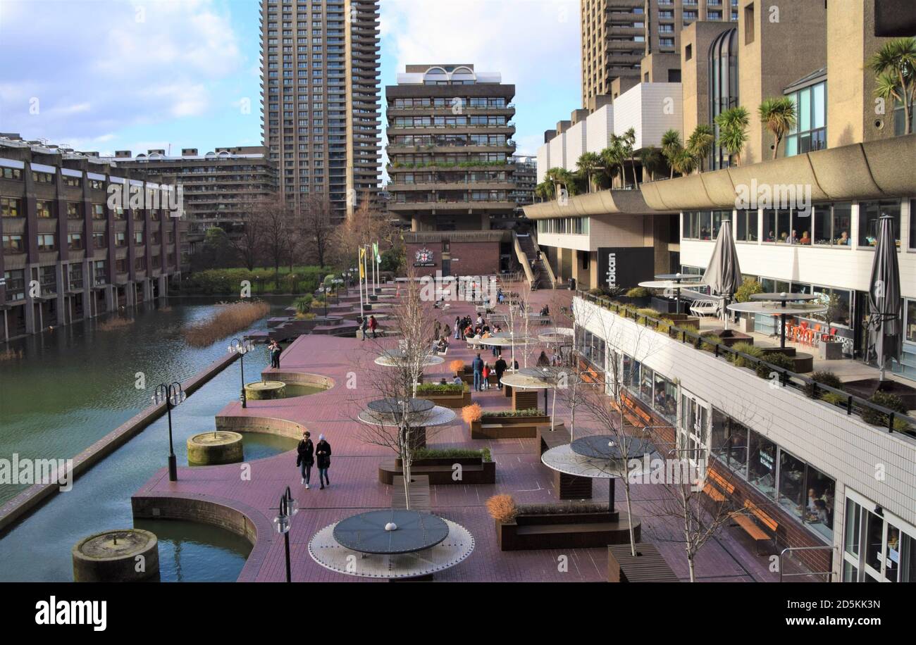 Barbican Centre and Estate, London, UK Stock Photo - Alamy