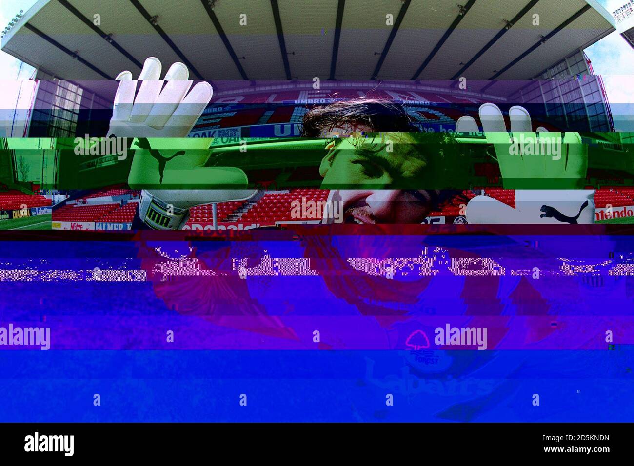 Mark Crossley, Nottingham Forest at the City Ground Stock Photo - Alamy