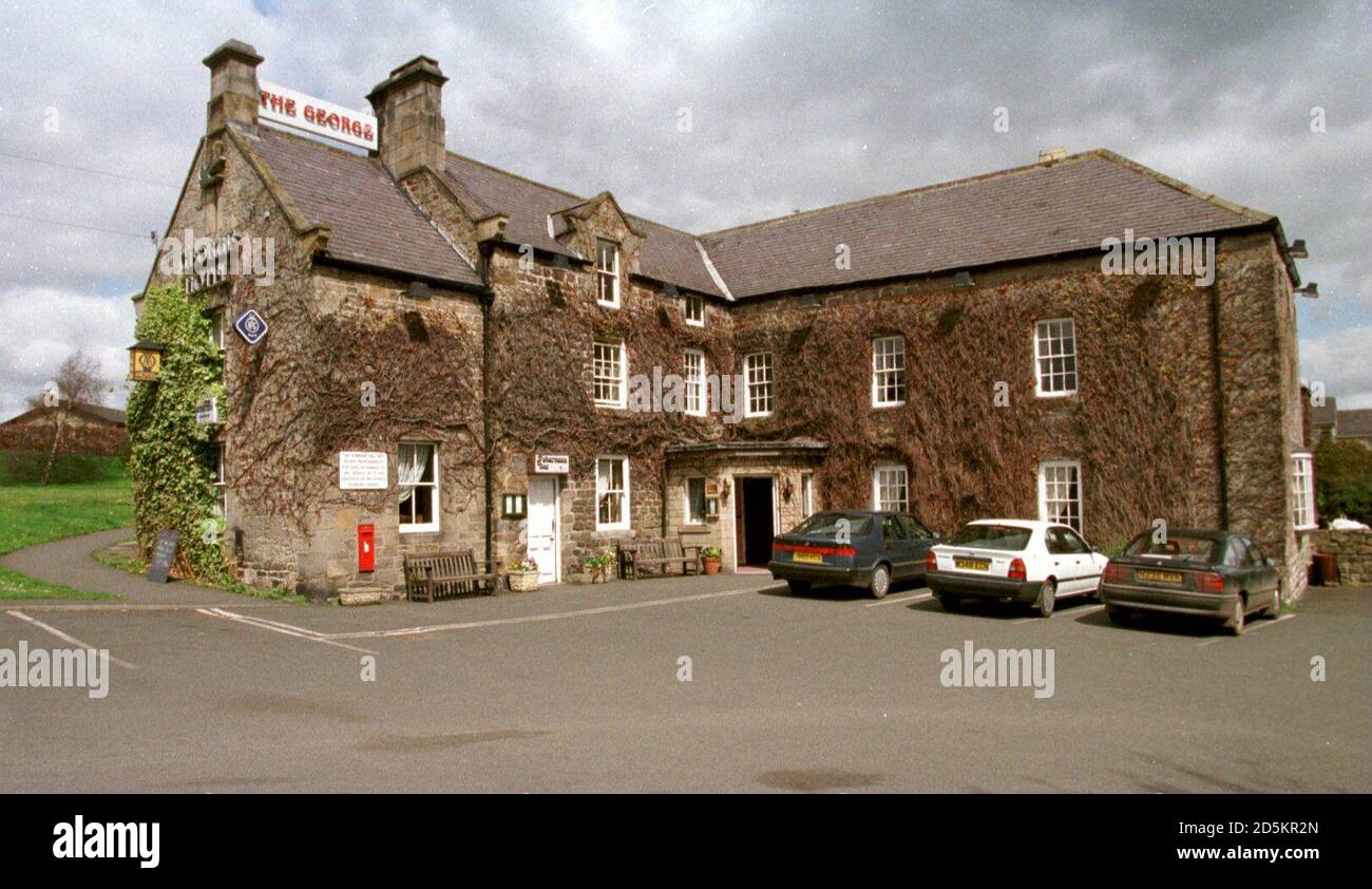 The George Hotel Chollerford,Northumberland, where the French National ...