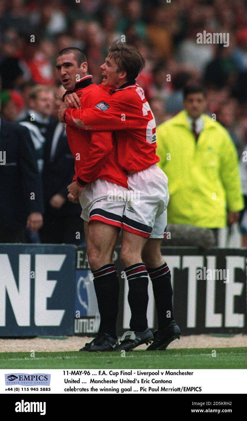 11-MAY-96 ... F.A. Cup Final - Liverpool v Manchester United ...