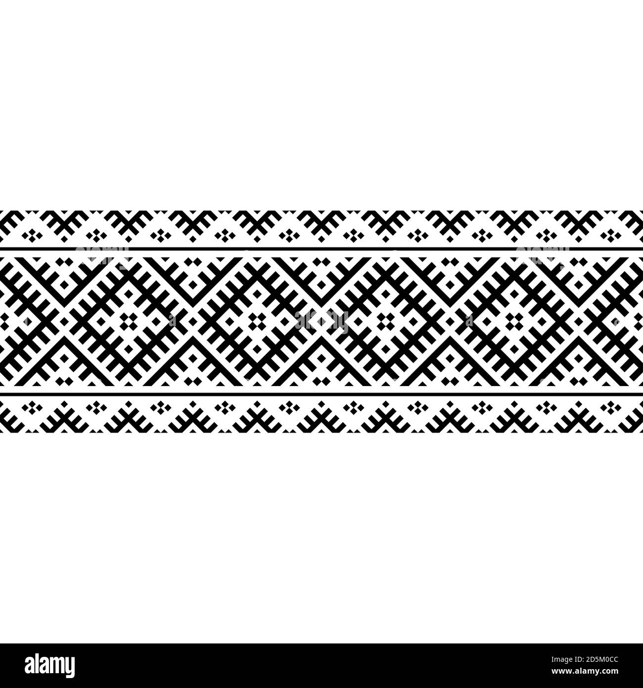 Stripe ethnic aztec pattern motif texture background in black white ...