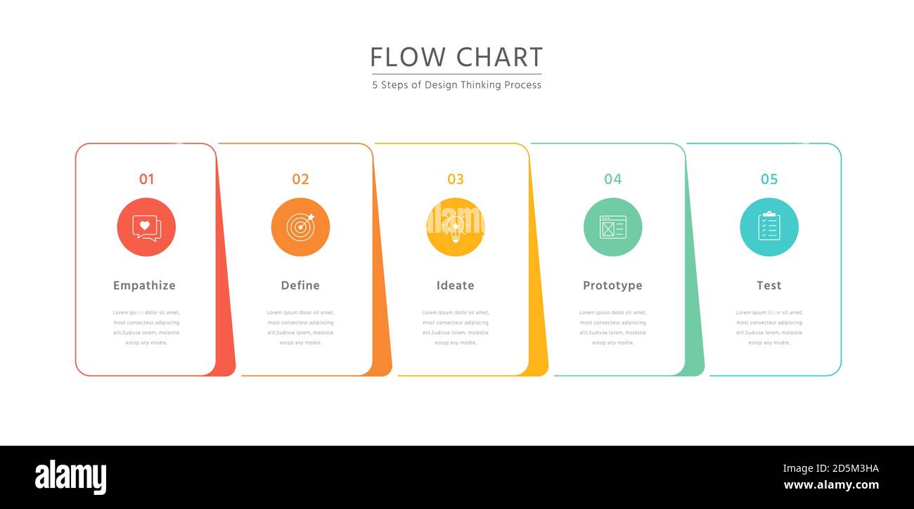 Business flow chart design, vector infographic label design template ...