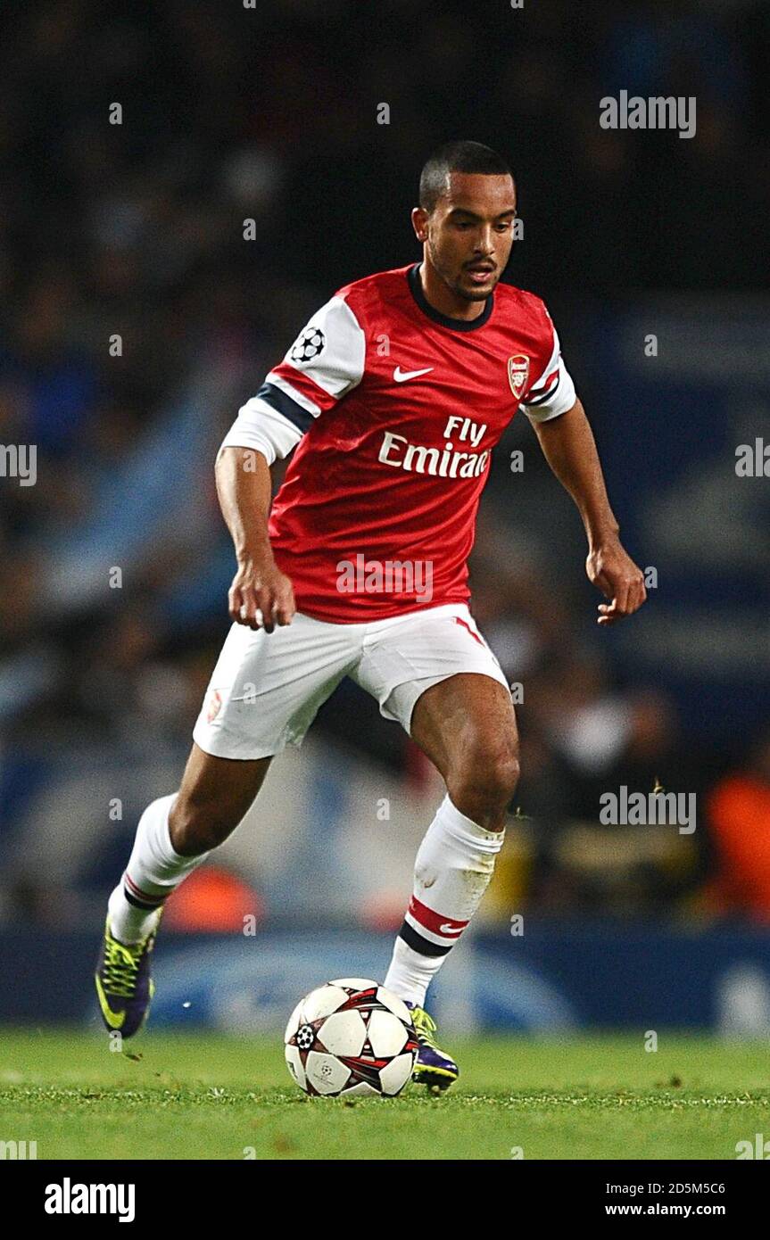 Theo walcott arsenal champions league hi-res stock photography and ...
