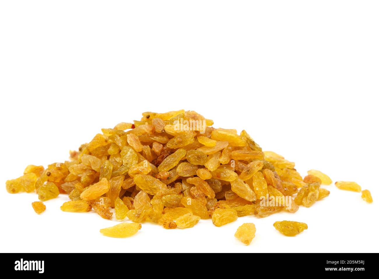 Dried grapes raisins isolated on white background Stock Photo - Alamy