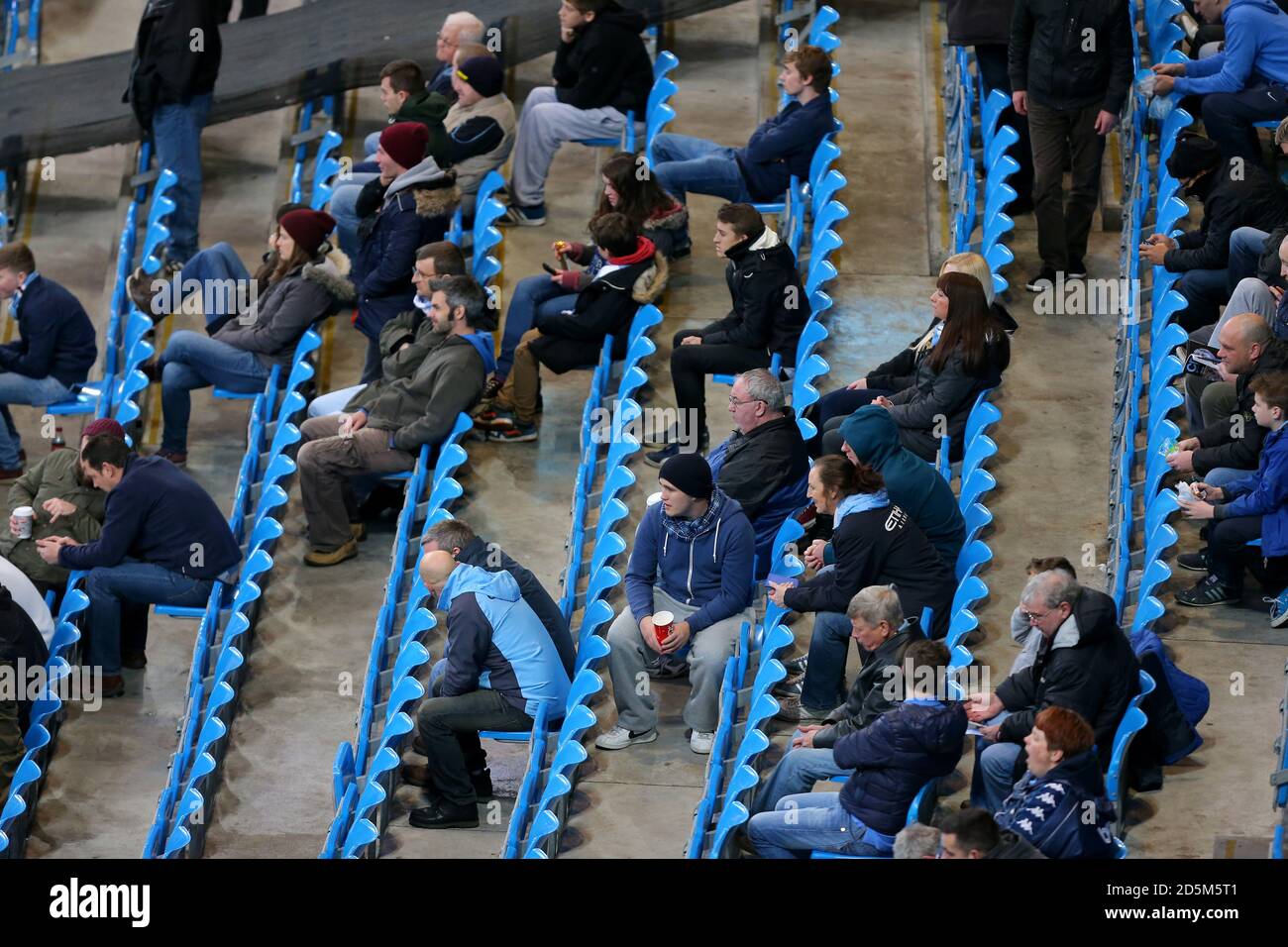 General view of fans in the stands Stock Photo - Alamy
