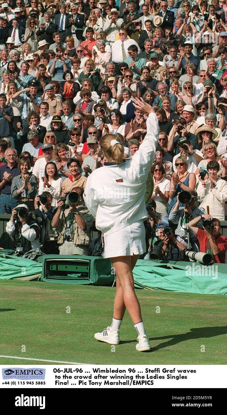 Wimbledon steffi graf hi-res stock photography and images - Alamy