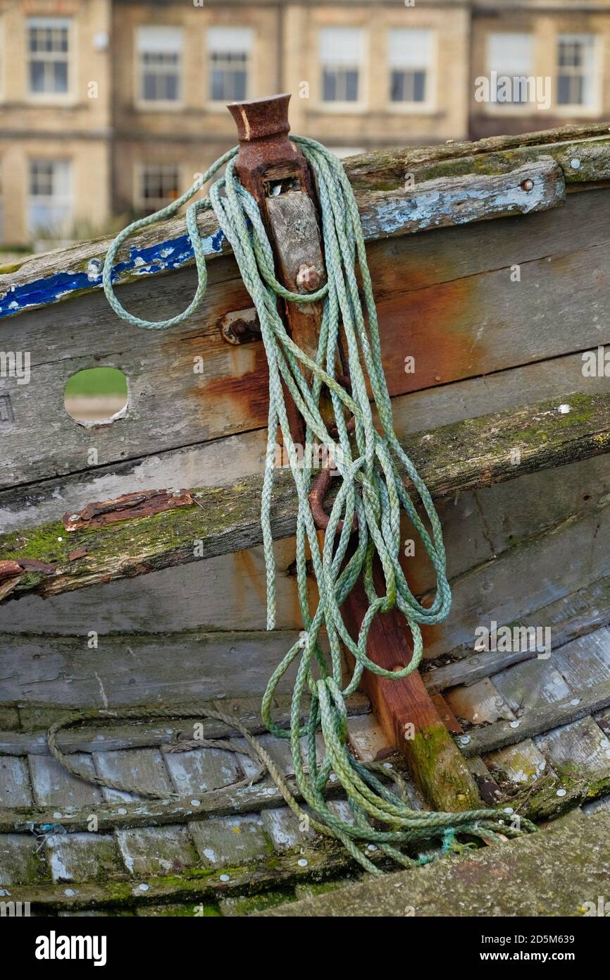 Old abandoned boat decay hi-res stock photography and images - Alamy