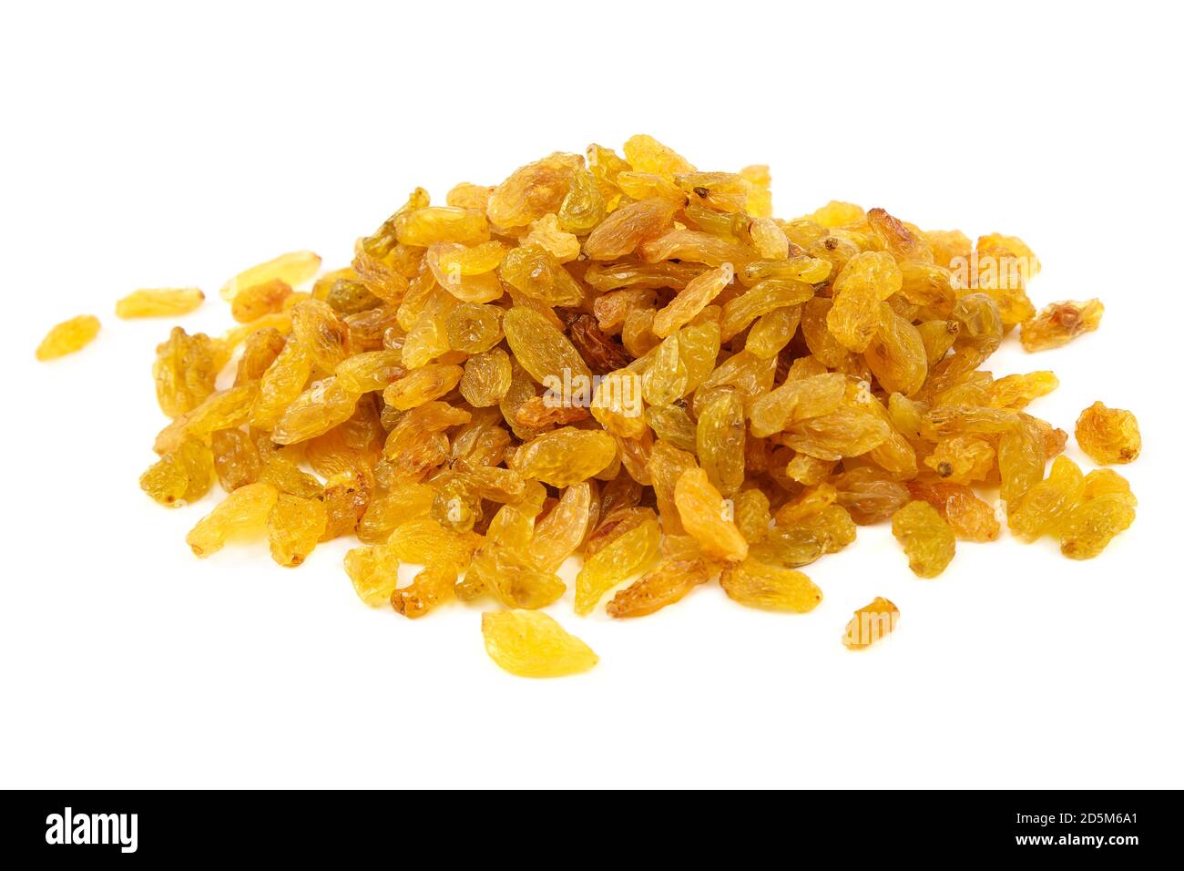 Dried grapes raisins isolated on white background Stock Photo - Alamy