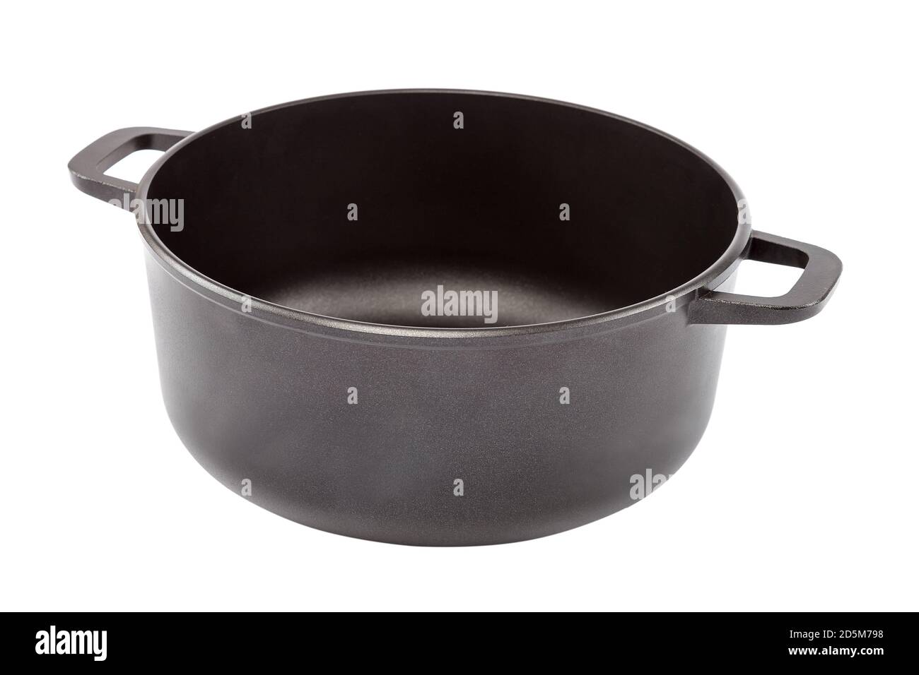 Closeup cast iron skillet Cut Out Stock Images & Pictures - Alamy