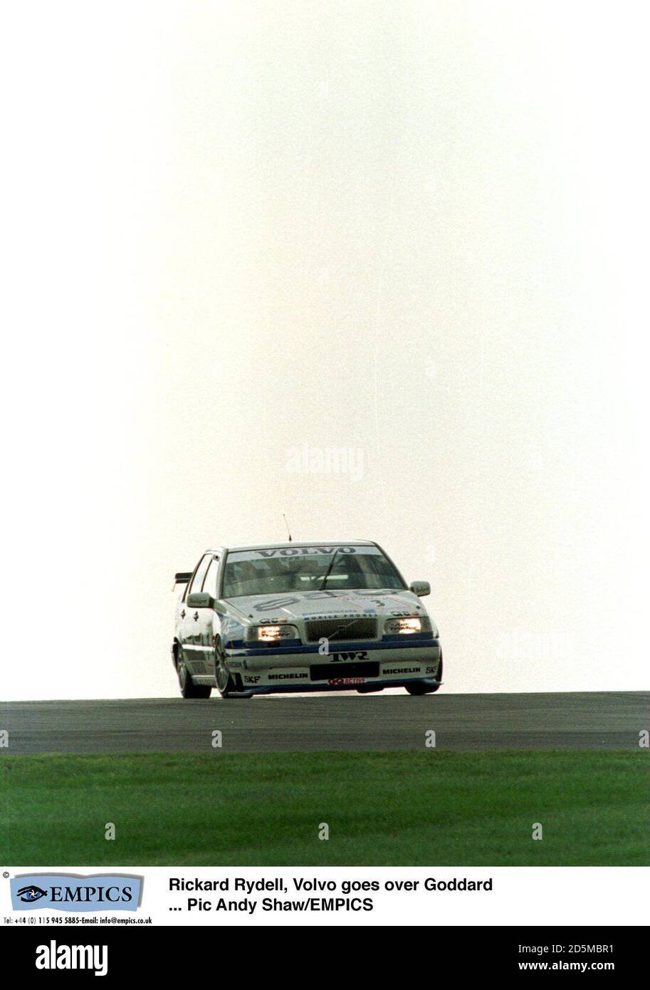 Rickard Rydell, Volvo goes over Goddard Stock Photo - Alamy