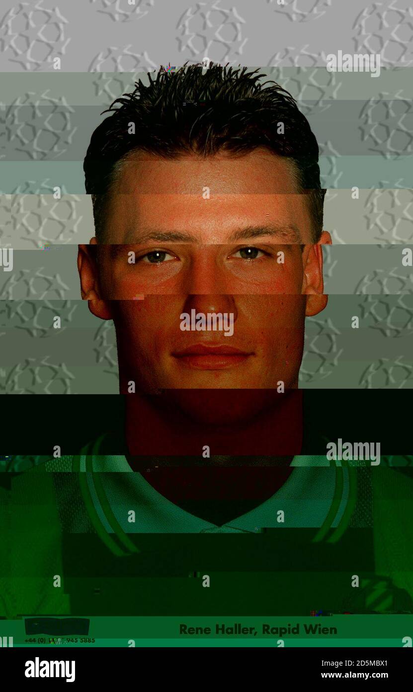 Rene Haller, Rapid WienrRESTRICTED SYNDICATION OF UCL PORTRAITS ...