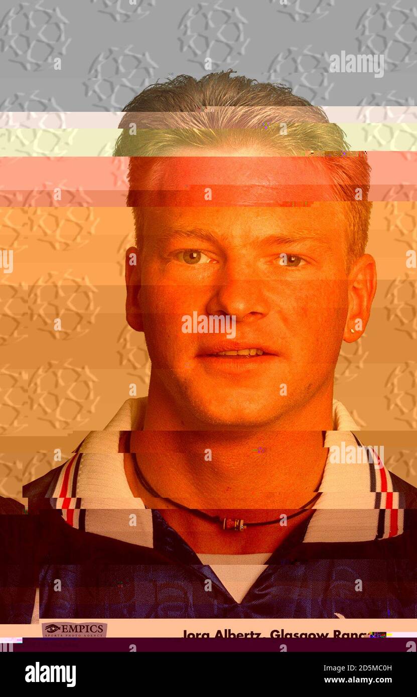 Jorg Albertz, Glasgow Rangers rRESTRICTED SYNDICATION OF UCL PORTRAITS ...