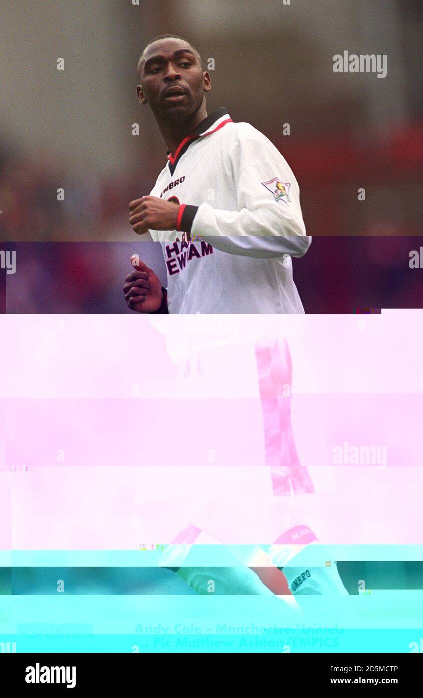 Andy cole man utd hi-res stock photography and images - Alamy