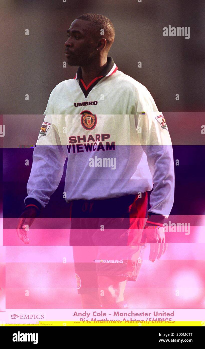 Andy Cole - Manchester United Stock Photo - Alamy