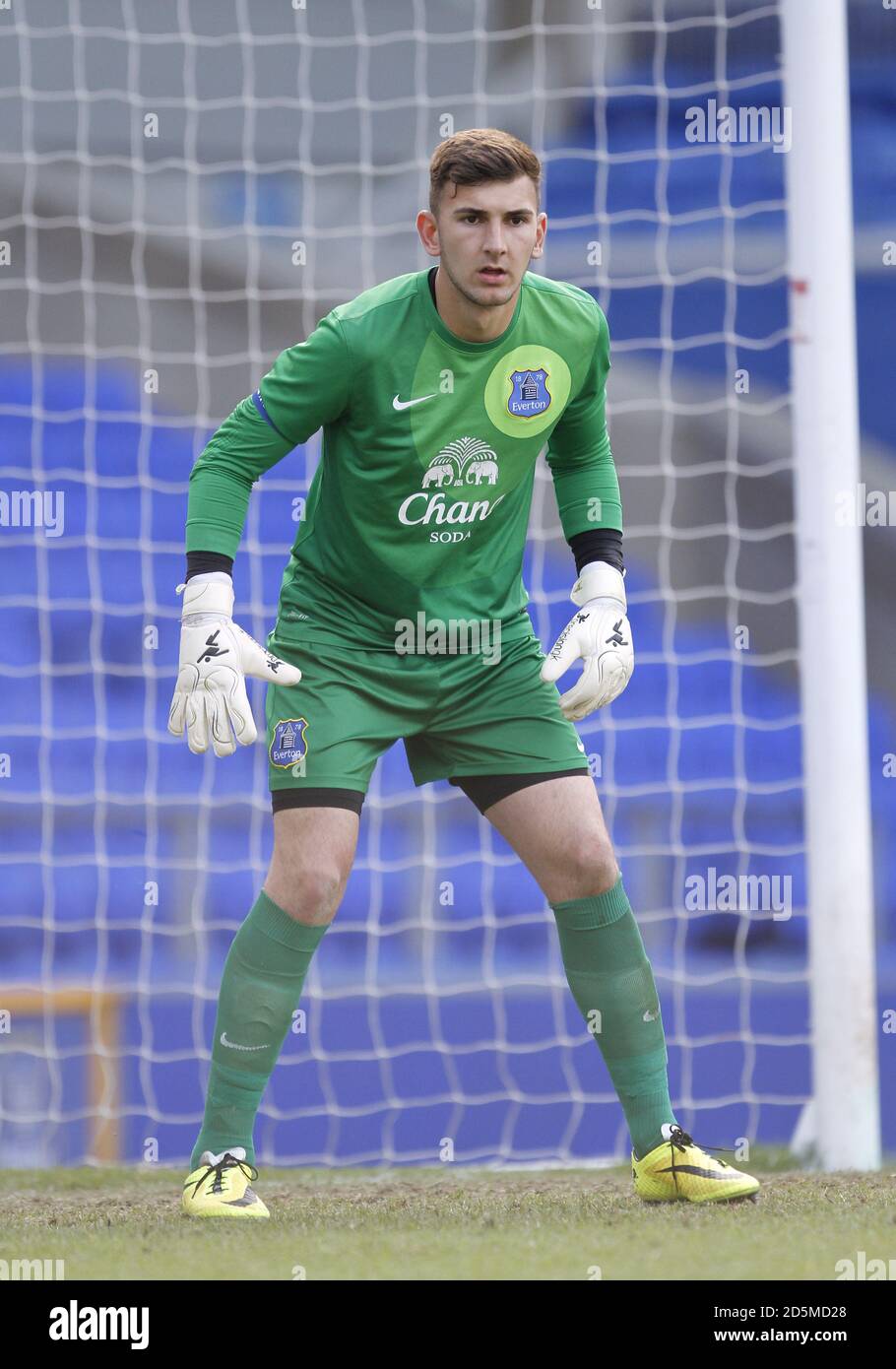 Goalkeeper Russell Griffiths, Everton Stock Photo - Alamy