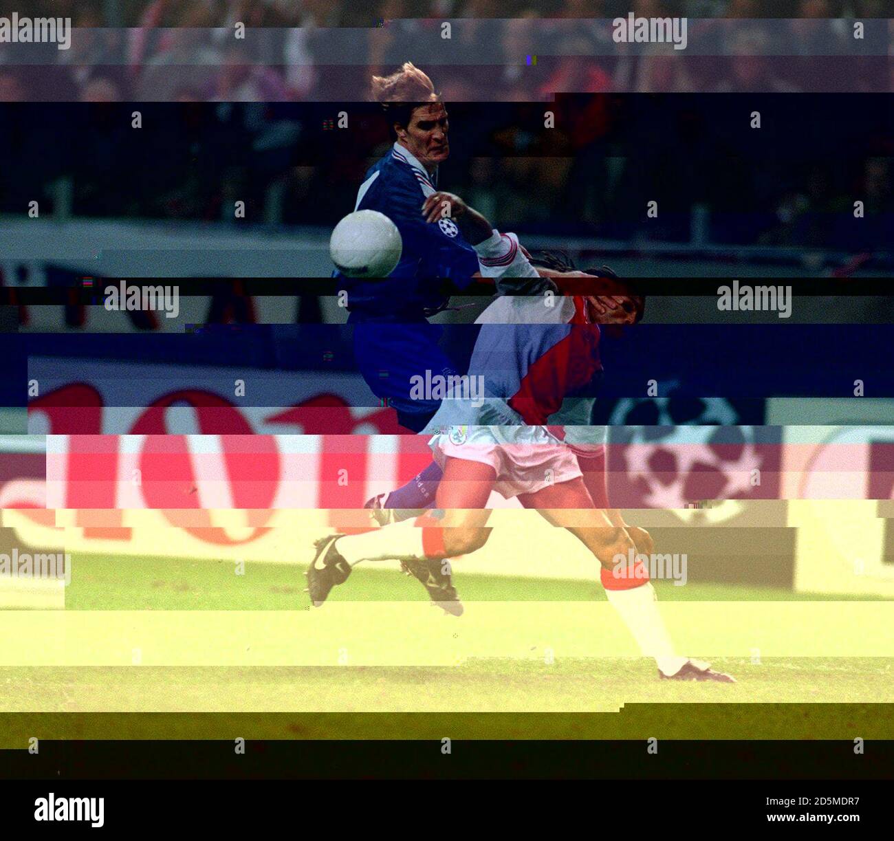 Richard Gough, Glasgow Rangers and Kiki Musampa, Ajax Amsterdam Stock ...