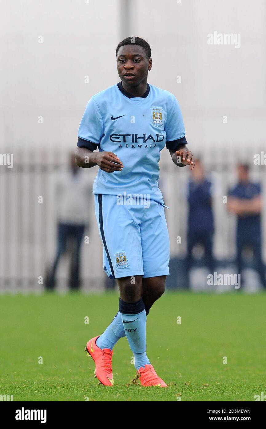 Aaron Nemane, Manchester City Stock Photo - Alamy