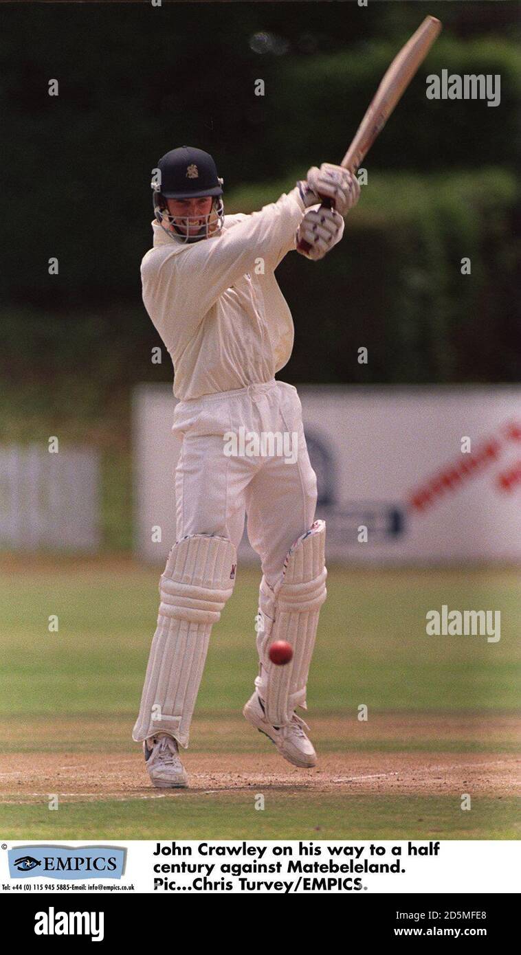 Cricket john crawley hi-res stock photography and images - Alamy
