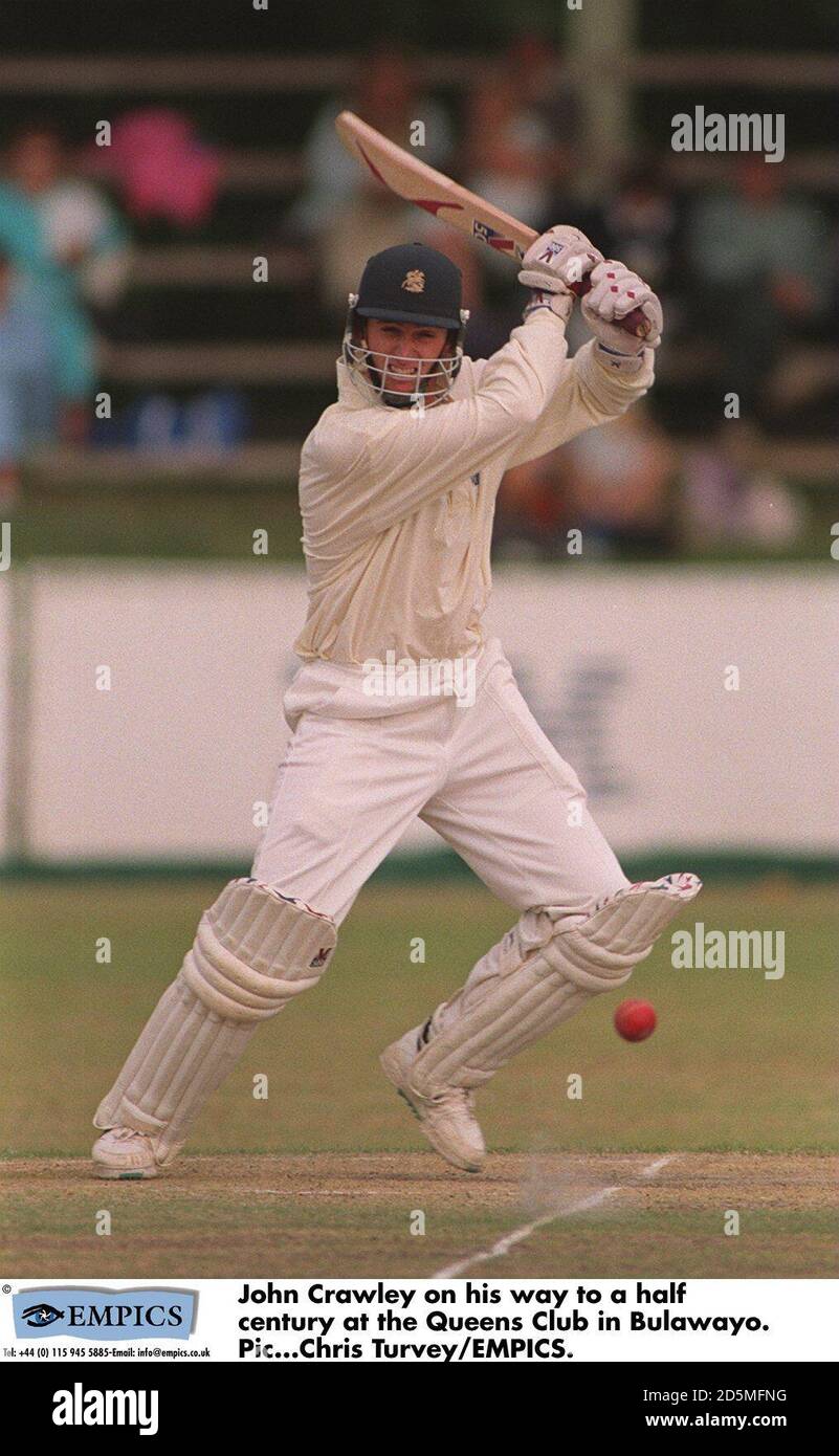 John Crawley on his way to a half century at the Queens Club in ...