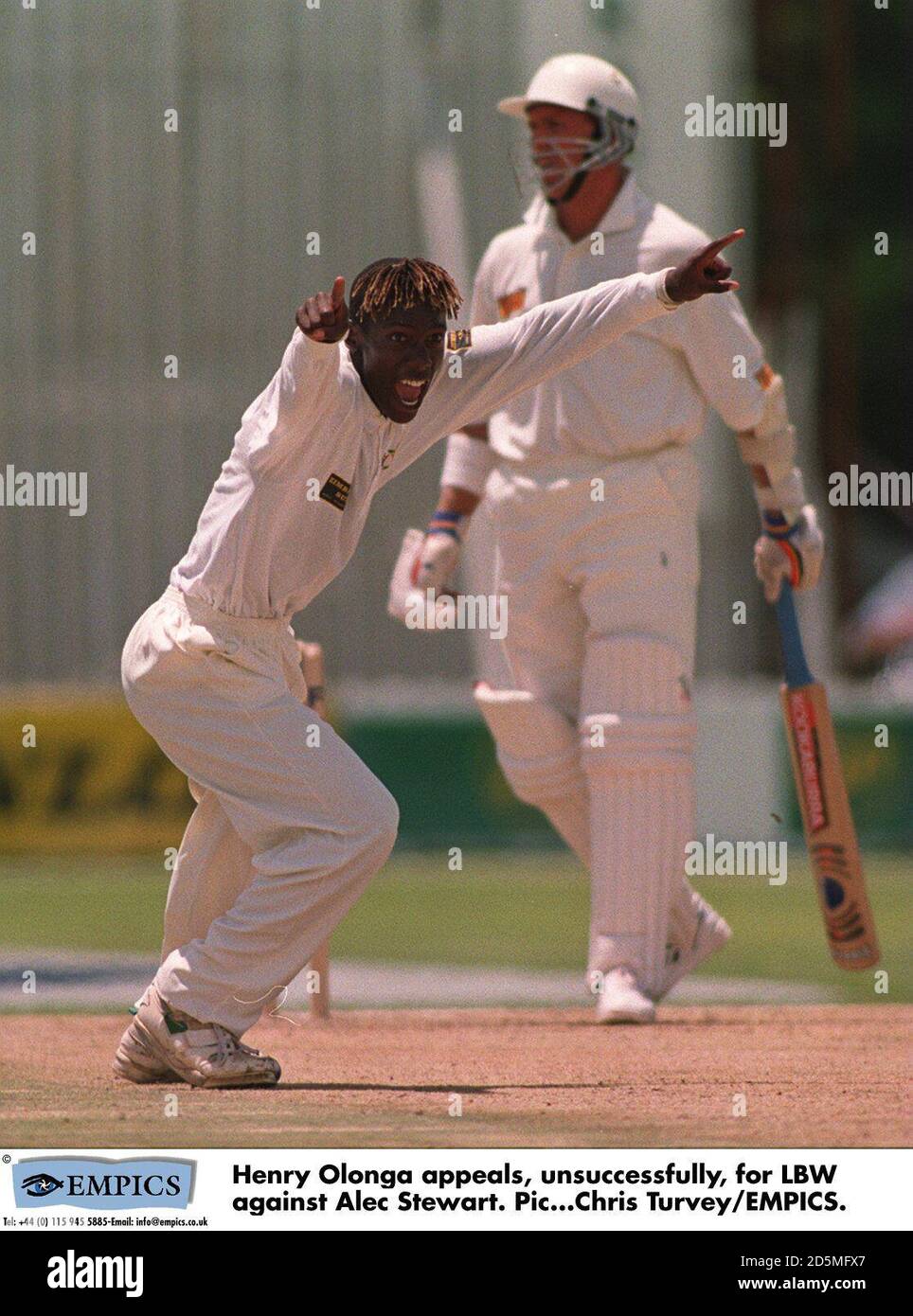 Henry olonga hi-res stock photography and images - Alamy