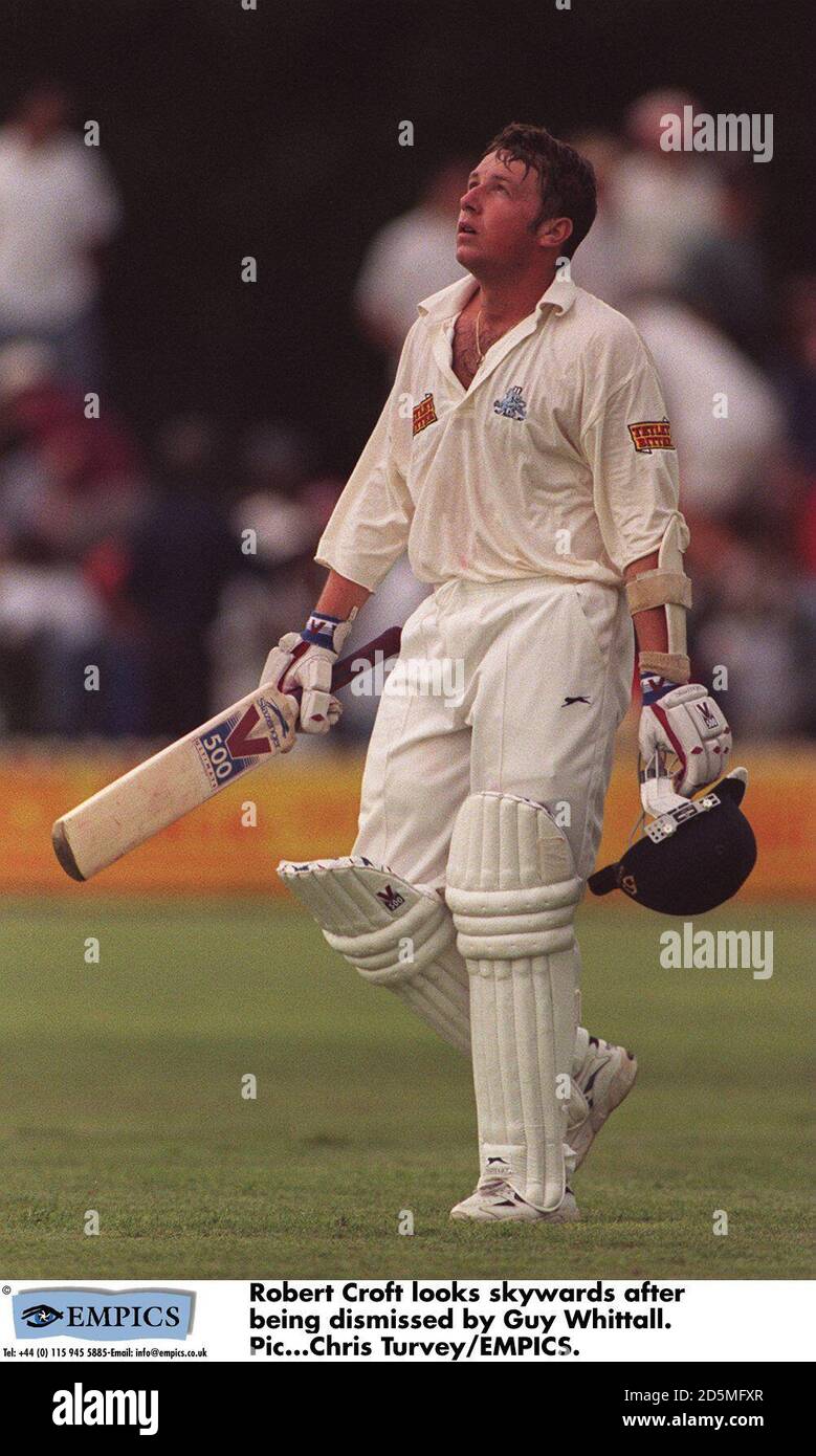 Robert croft cricket hi-res stock photography and images - Alamy