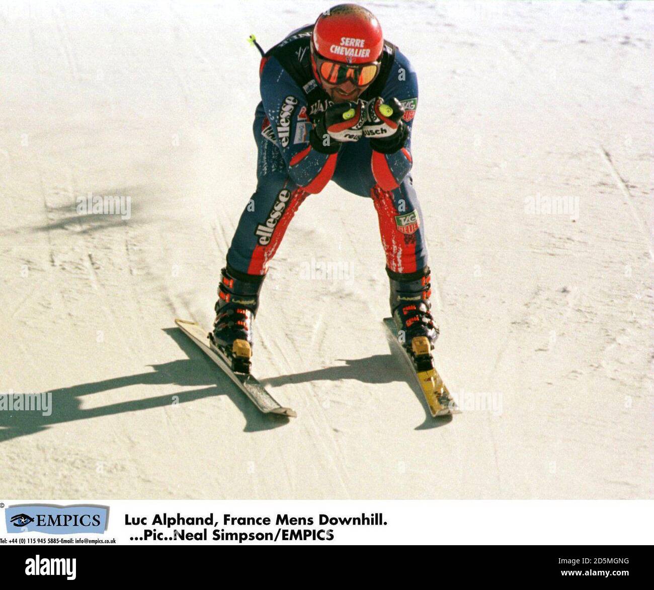 Luc Alphand, France Mens Downhill Stock Photo - Alamy