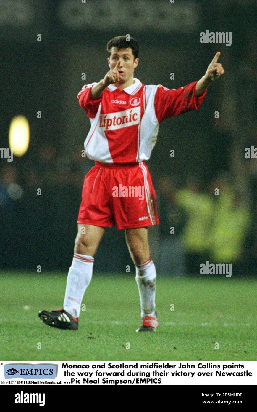 Monaco and Scotland midfielder John Collins points the way forward ...