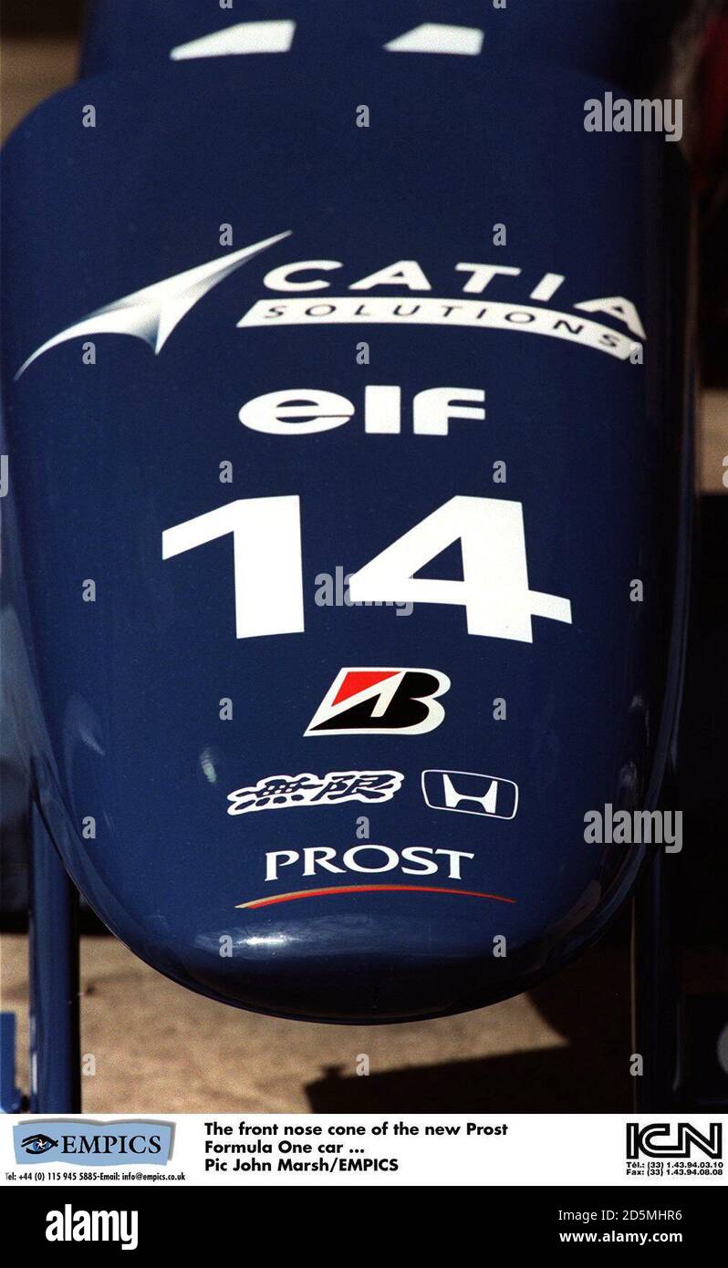 Formula one nose cone hi-res stock photography and images - Alamy