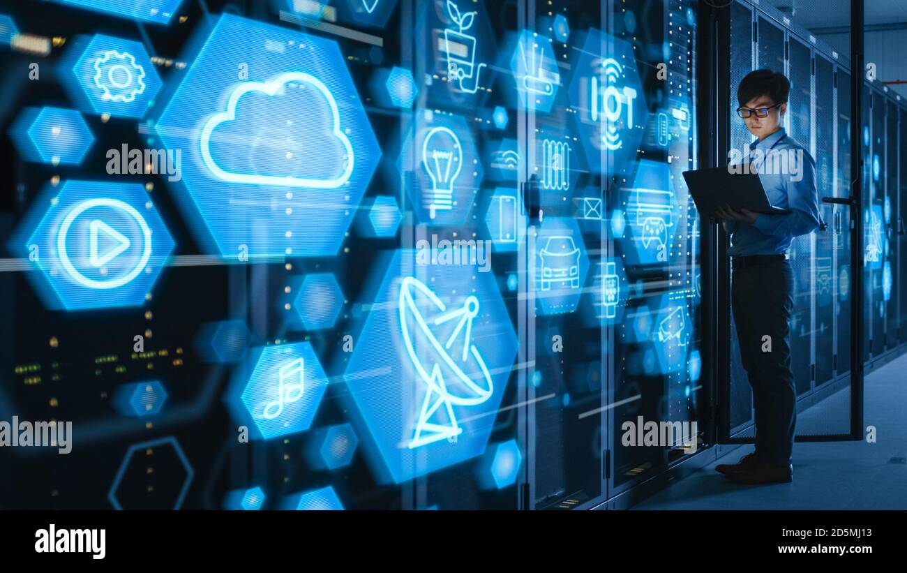 Engineer using ai computer hi-res stock photography and images - Alamy