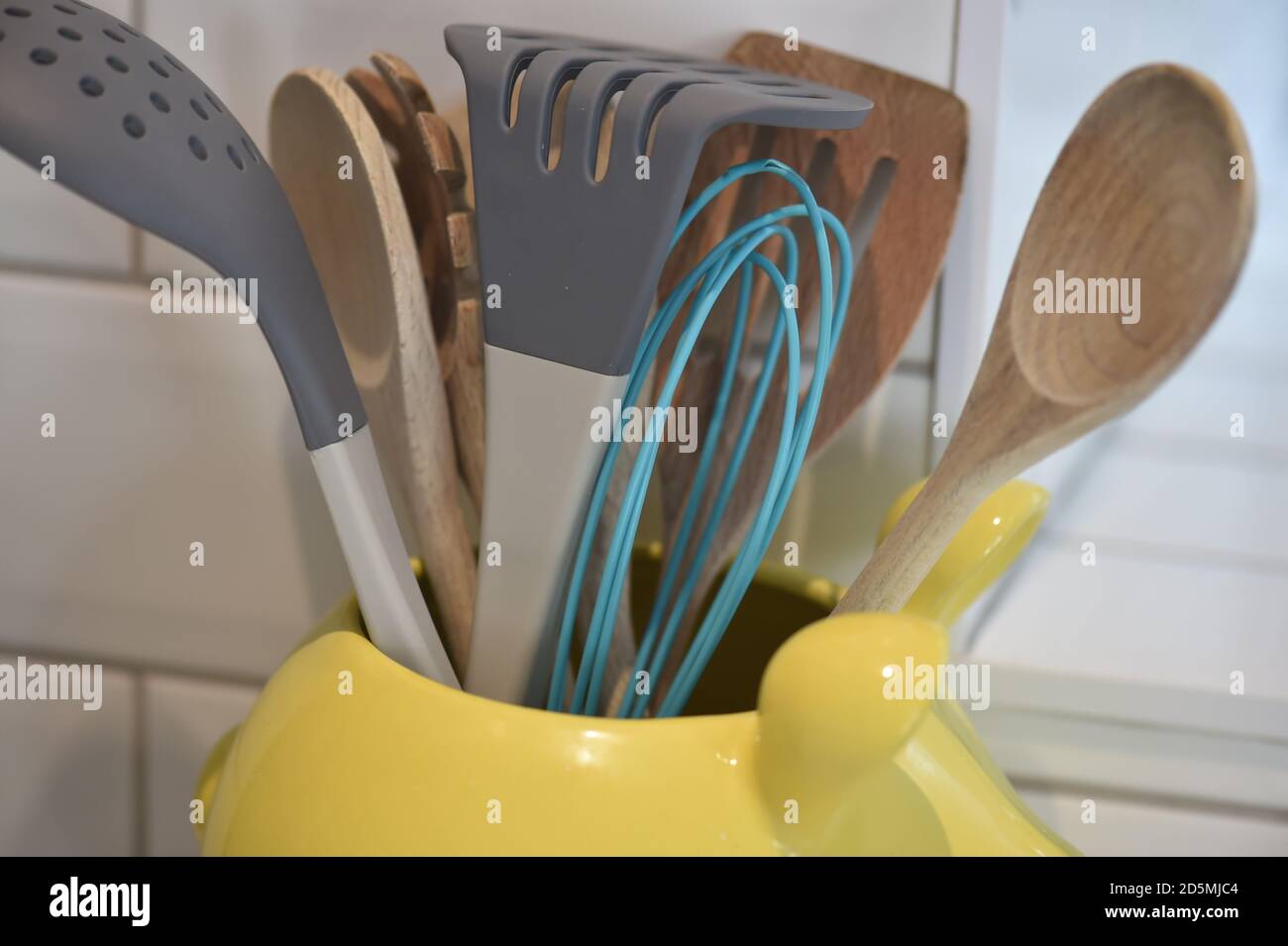 Kitchen utensils and containers Stock Photo - Alamy