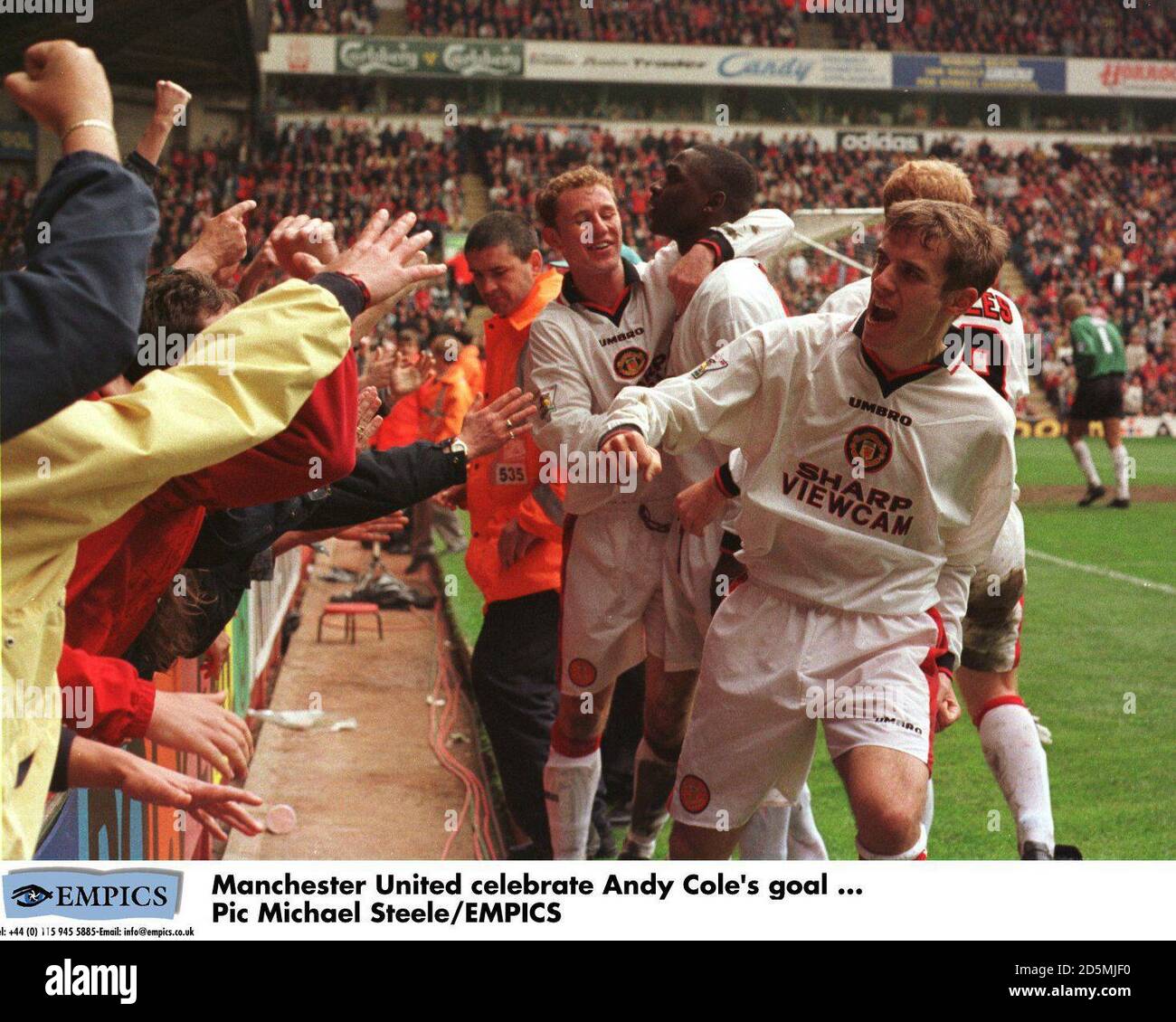 Andy cole manchester utd hi-res stock photography and images - Alamy