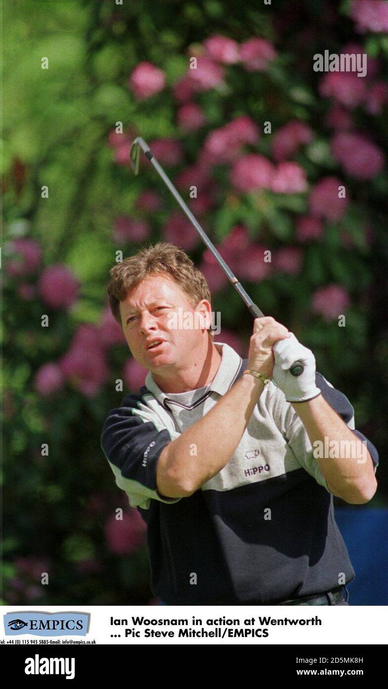 Ian woosnam in action at wentworth hi-res stock photography and images ...