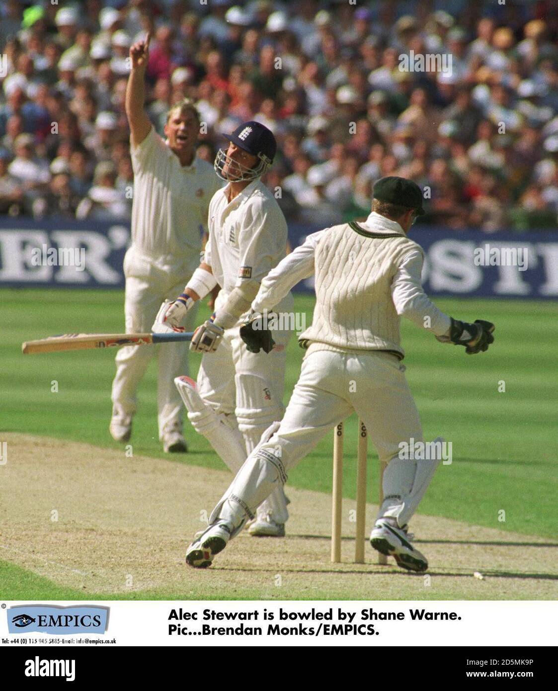 Alec stewart shane warne hi-res stock photography and images - Alamy