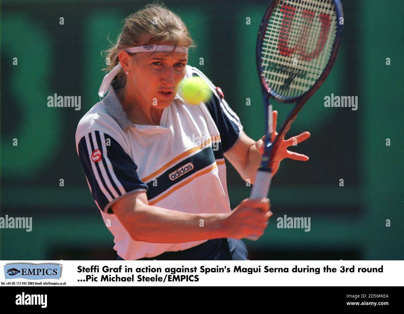 Steffi graf action hi-res stock photography and images - Alamy