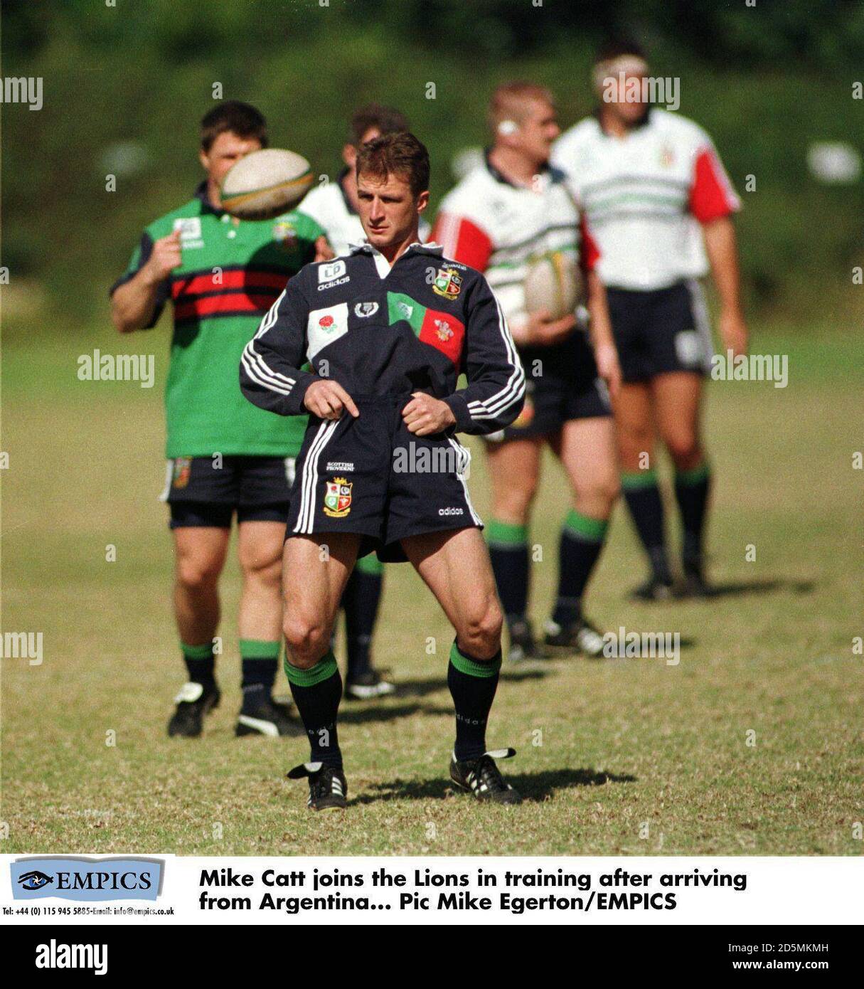 Rugby Union Training Mike Catt High Resolution Stock Photography and ...