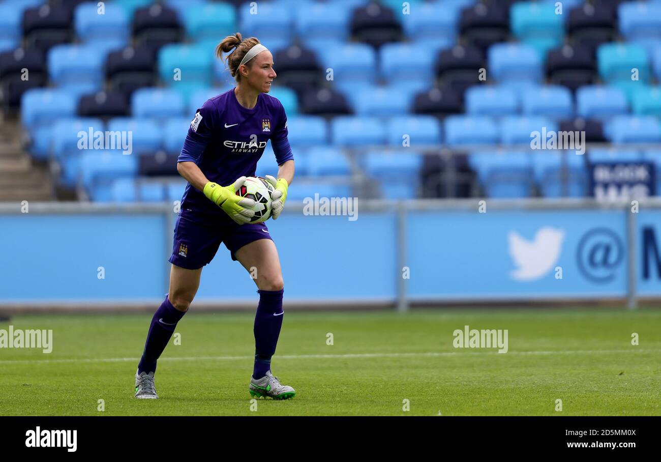 Karen Bardsley, Manchester City Women goalkeeper Stock Photo - Alamy