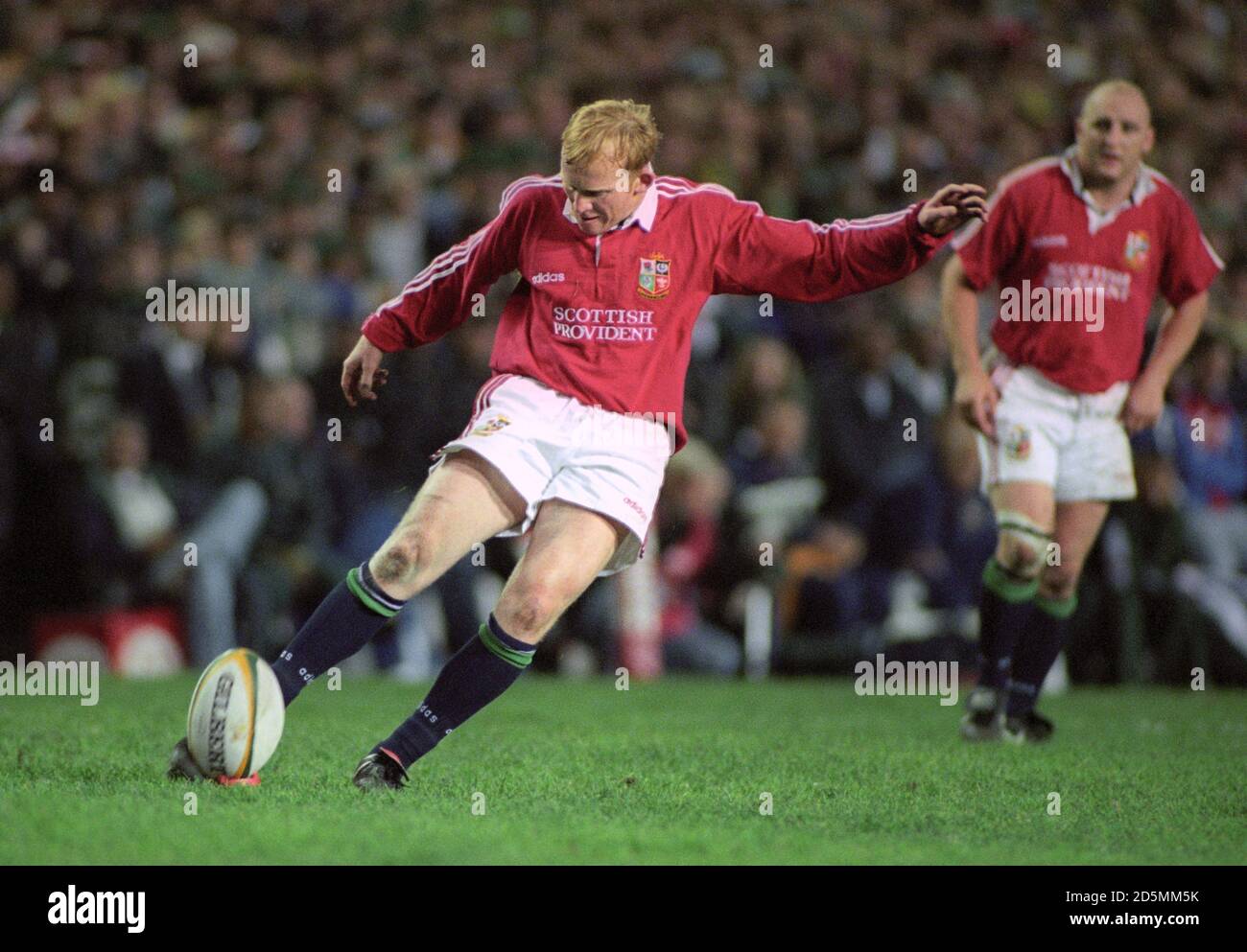 Neil Jenkins, Lions, kicks one of his five penalties Stock Photo - Alamy