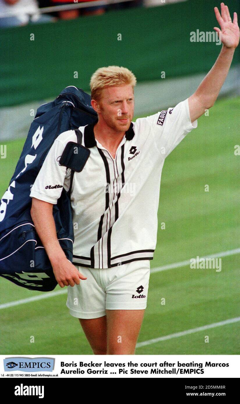 Boris becker court hi-res stock photography and images - Alamy