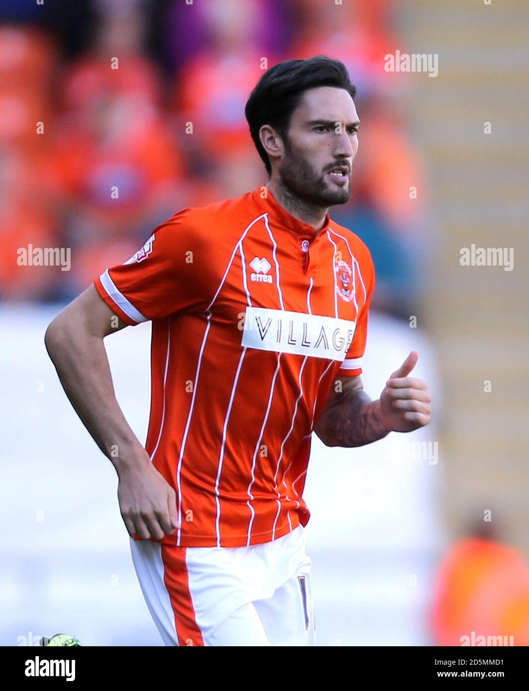 Blackpool's Connor Oliver Stock Photo - Alamy